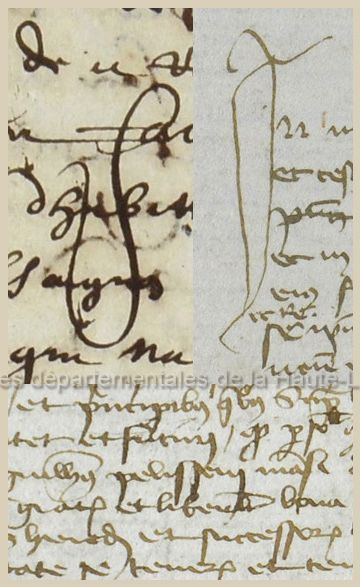 Dossier pédagogique : recueil d'écritures anciennes