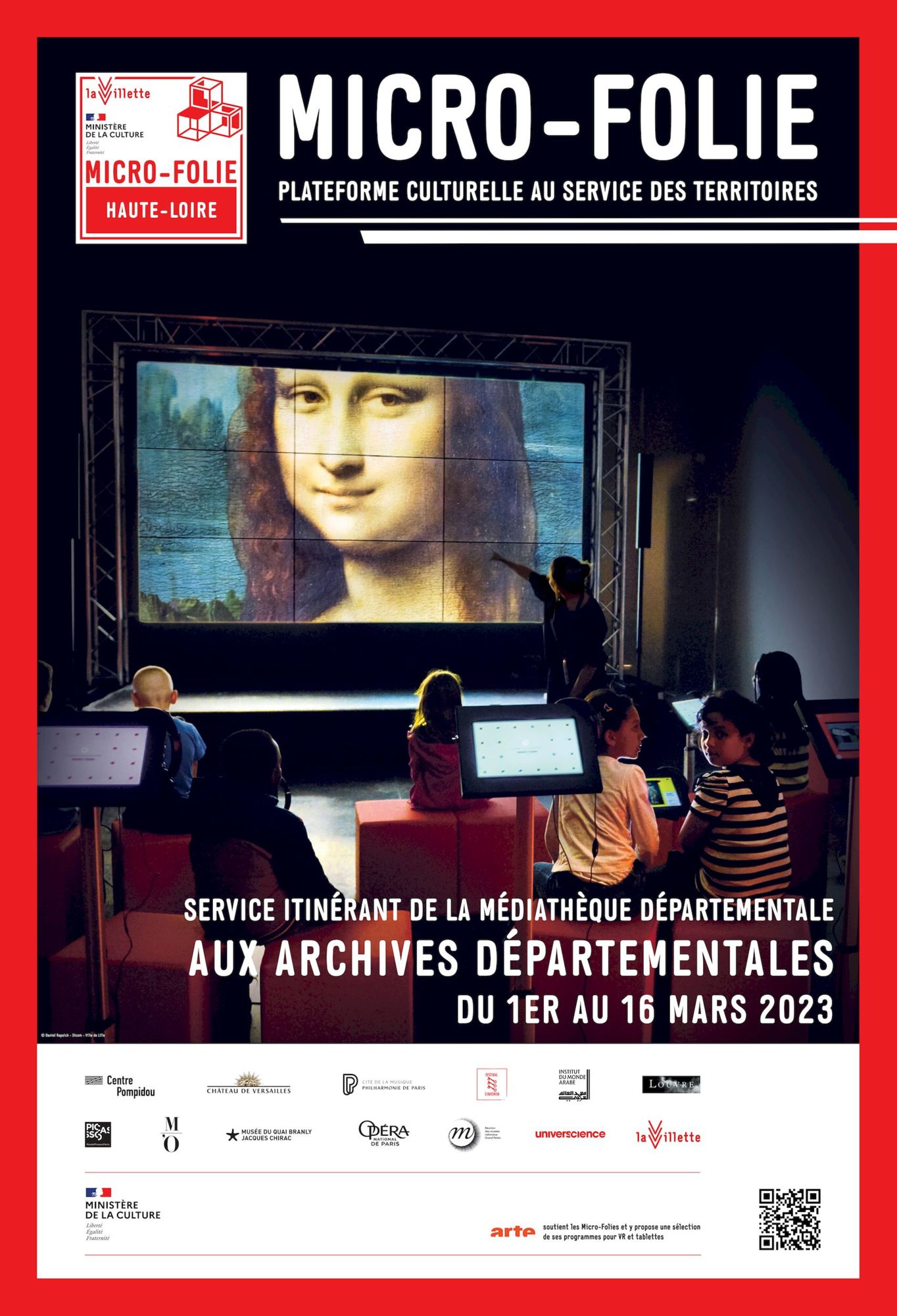 Une Micro-Folie aux Archives de la Haute-Loire